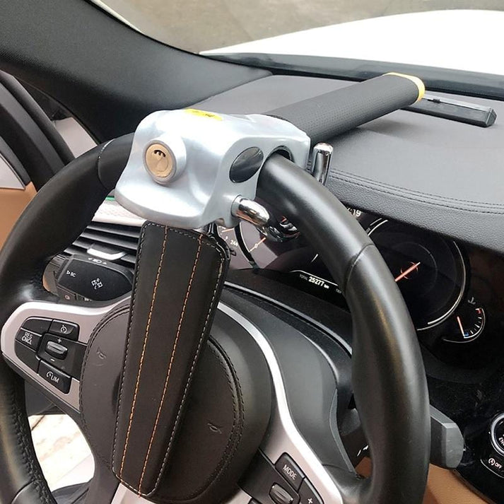 Powerful Car Steering Wheel Lock Bar – Merchandise Plug
